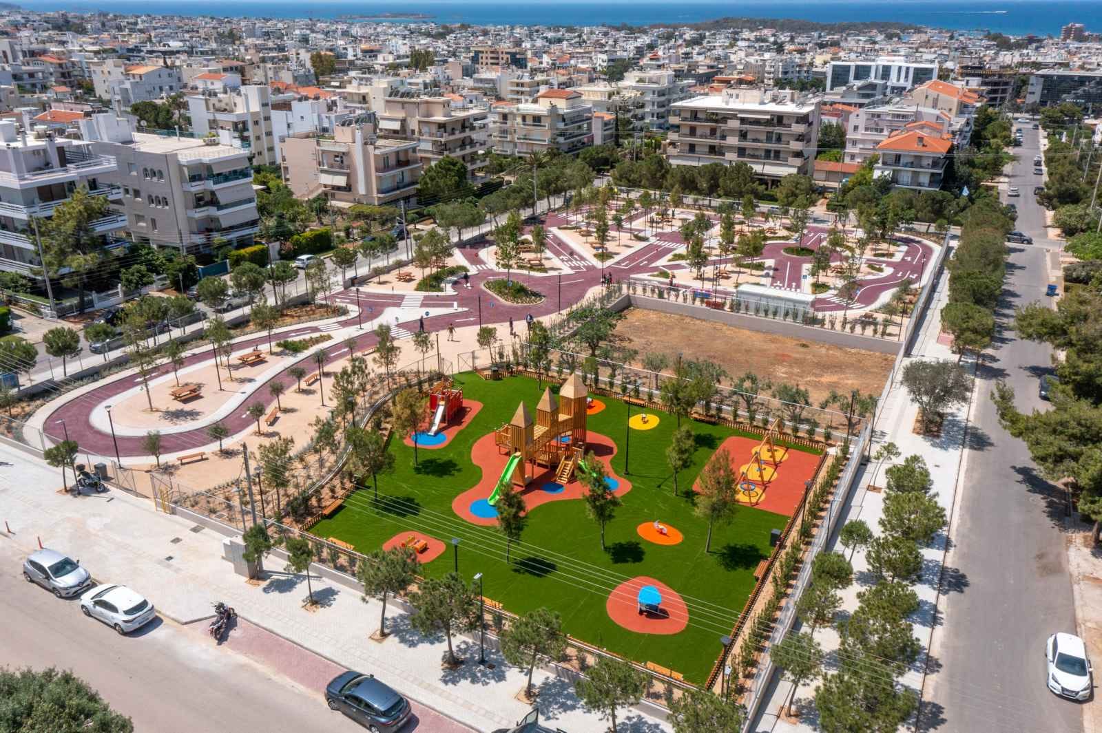 Bioclimatic Traffic Education Park in Glyfada - ZITAKAT